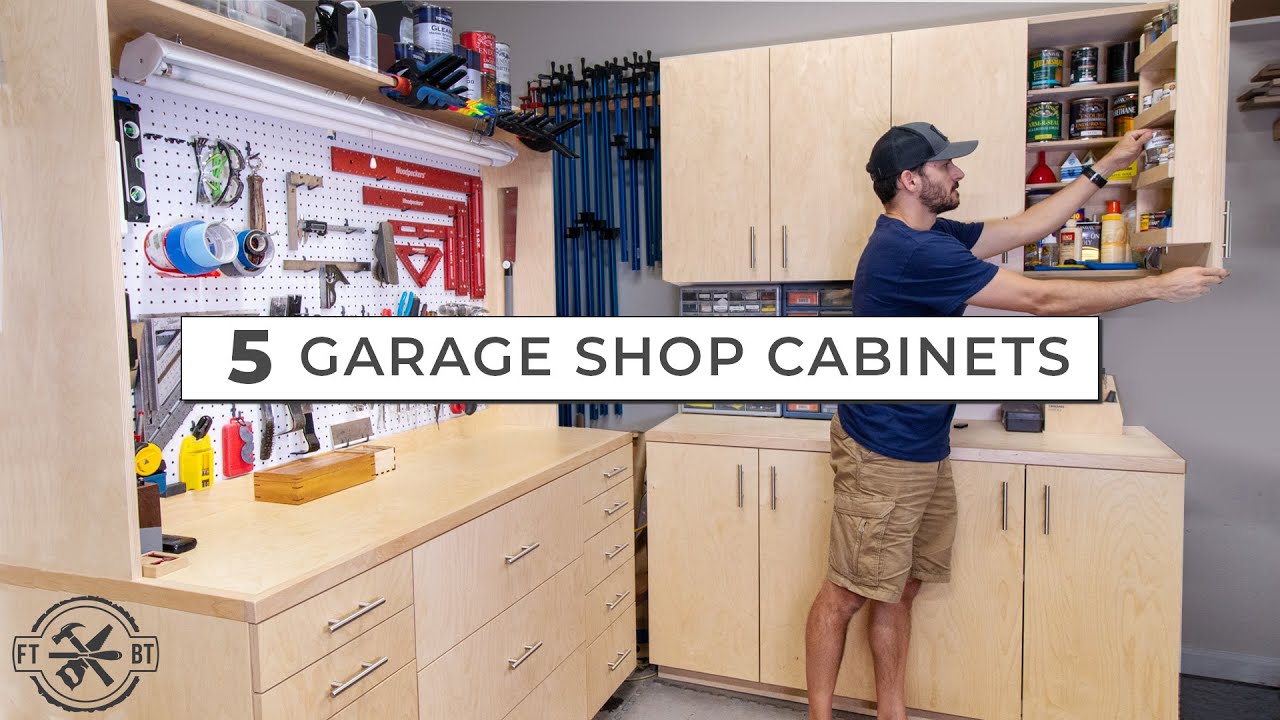 17 Diy Garage Cabinets To Add More Storage Space In Your Garage The Self Sufficient Living