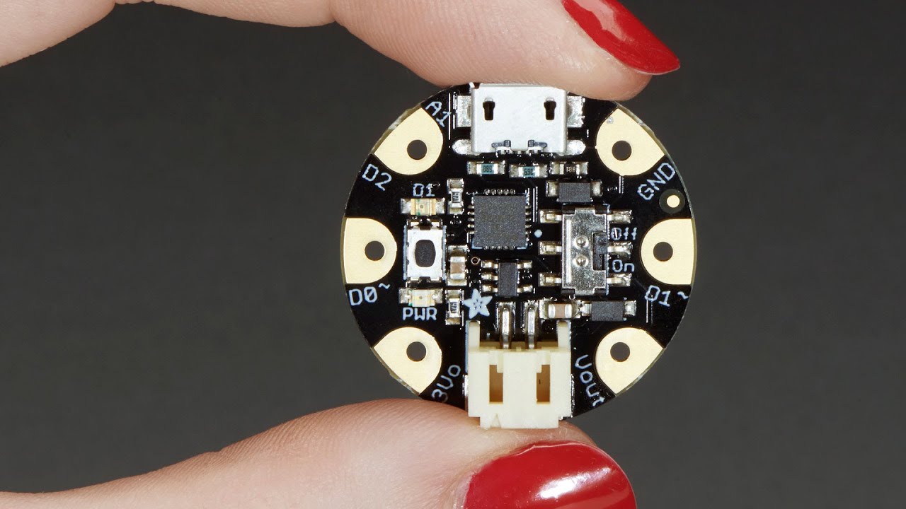GEMMA 2 Update - Adafruit's Tiny Sewable Microcontroller