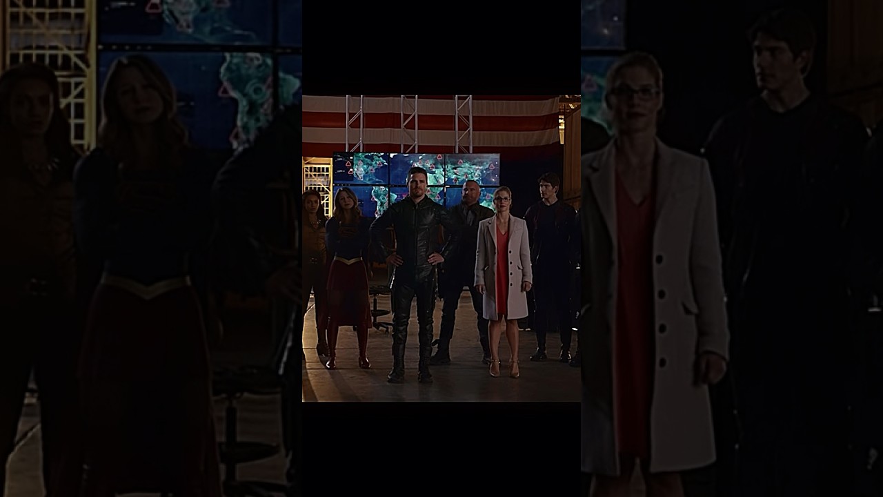 Barry: “No offense Oliver but you and what army?” Kara: “This one..” | #theflash #arrow #supergirl