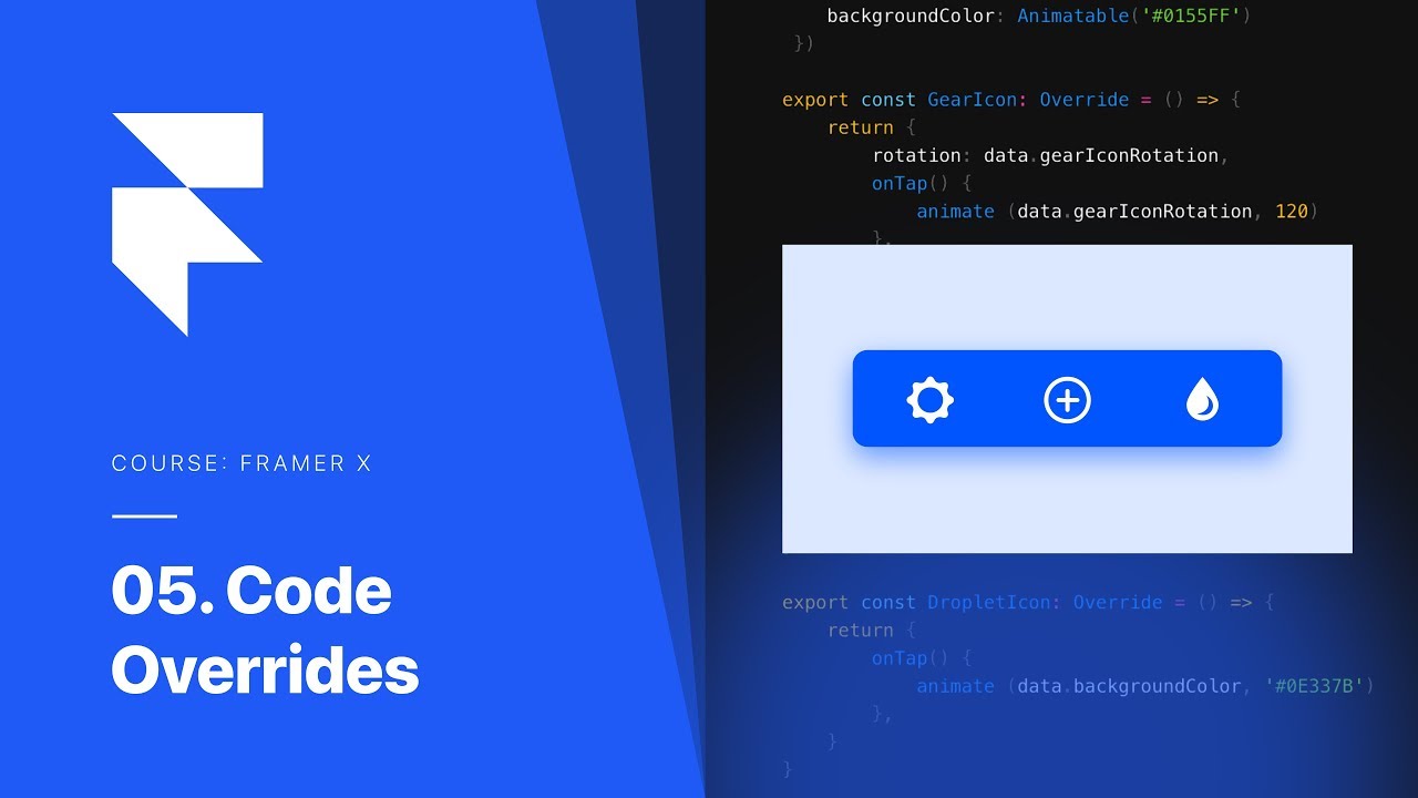 Framer X Tutorial: 05. Code Overrides