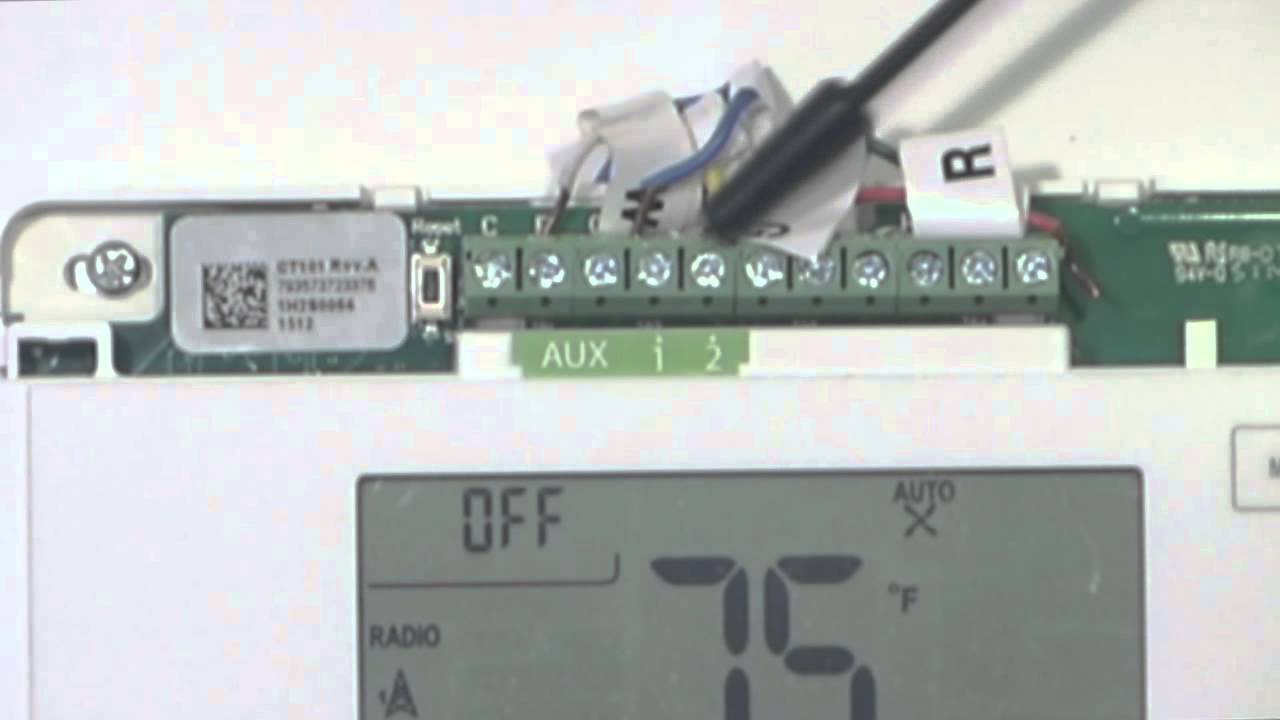 CT101 How to Reset the Thermostat
