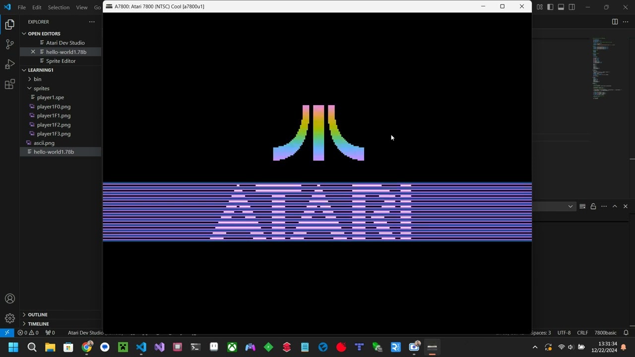 Atari7800 Sprites