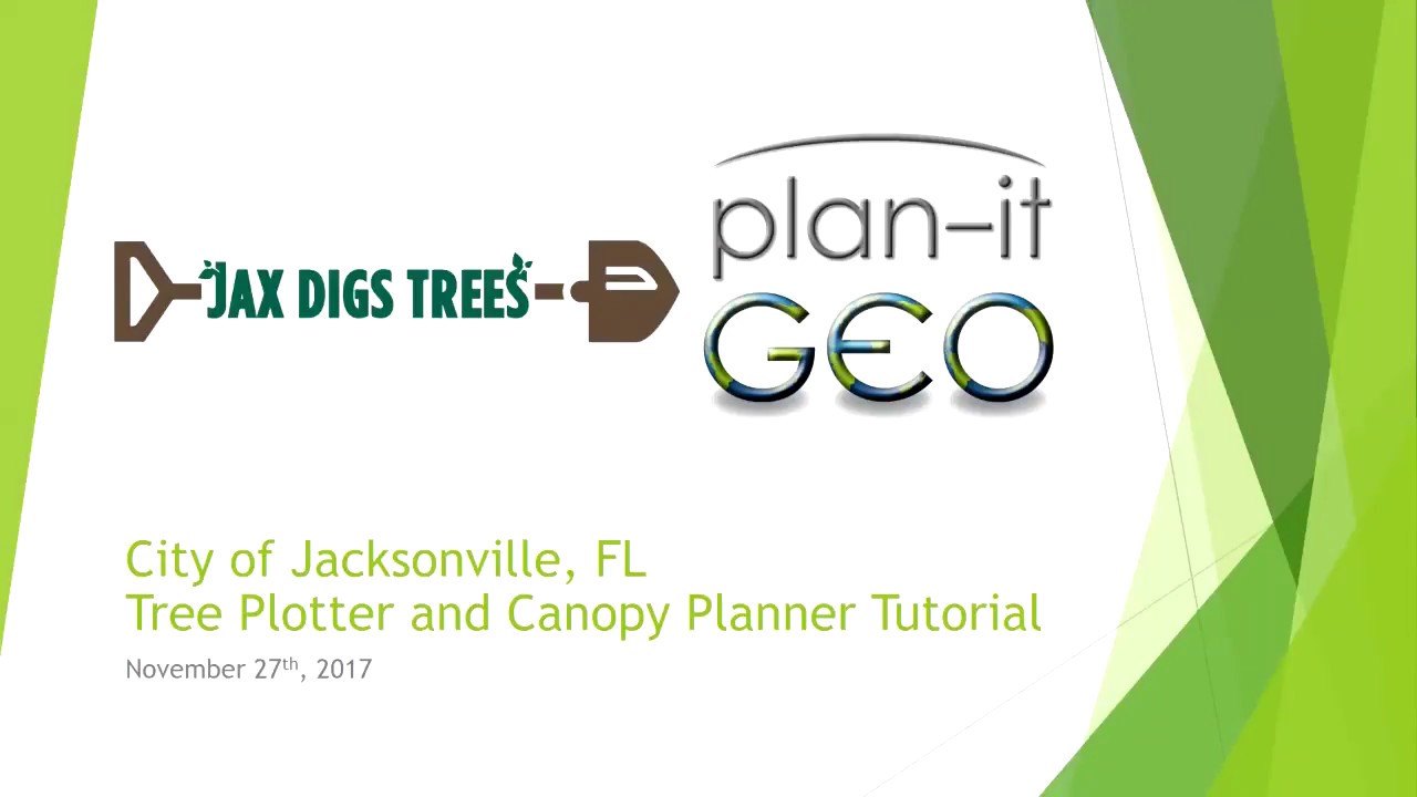 Canopy Planner and Tree Plotter Tutorial - Jacksonville, Florida