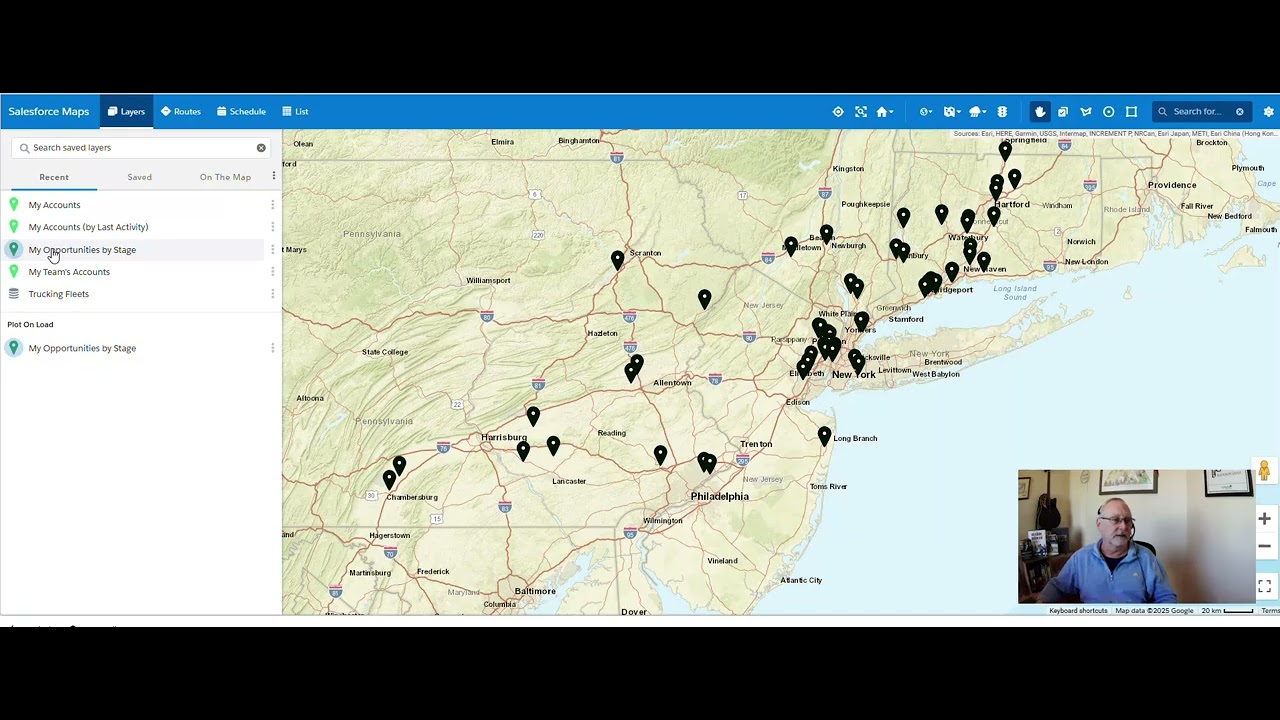 Maximize Field Reps' Productivity with Salesforce Maps: CRM, ERP, and Demographic Data Integration