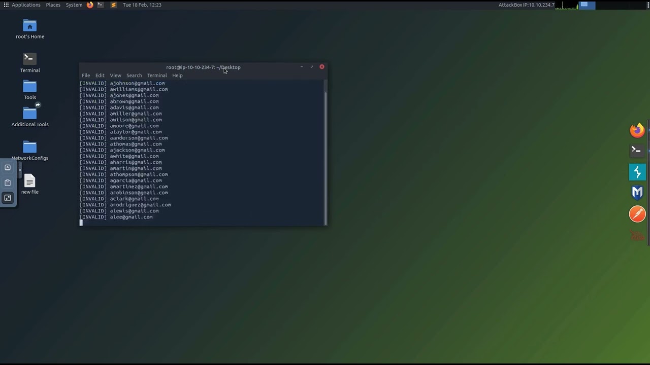 Reconnaissance Automation Target Web Server with Python Script