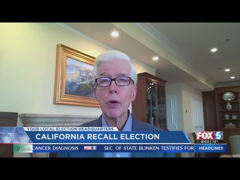 Former State Governor Gray Davis Speaks About Recall Election