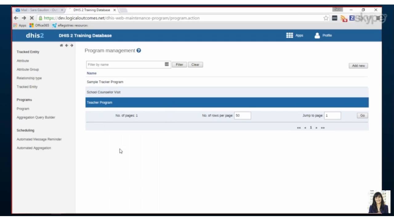 DHIS2 Assignment: Creating a Tracker Capture Program
