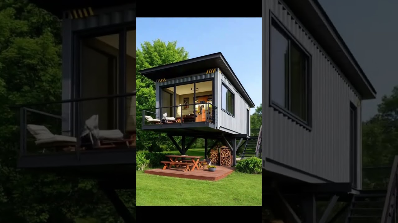 Tour of our Self Built Shipping Container Home