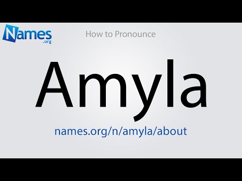 How to Pronounce Amyla