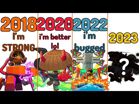 Evolution Of Paragons In a Nutshell (Bloons TD 6)