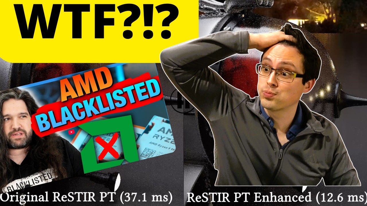 Did Path Tracing just get 3x faster for free? Did AMD Blacklist GN? AMD MFG Incoming? Xbox Backtrack