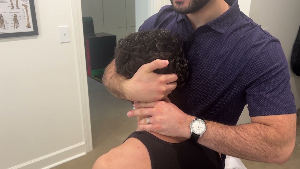 Seated AA Rotation Mobilization