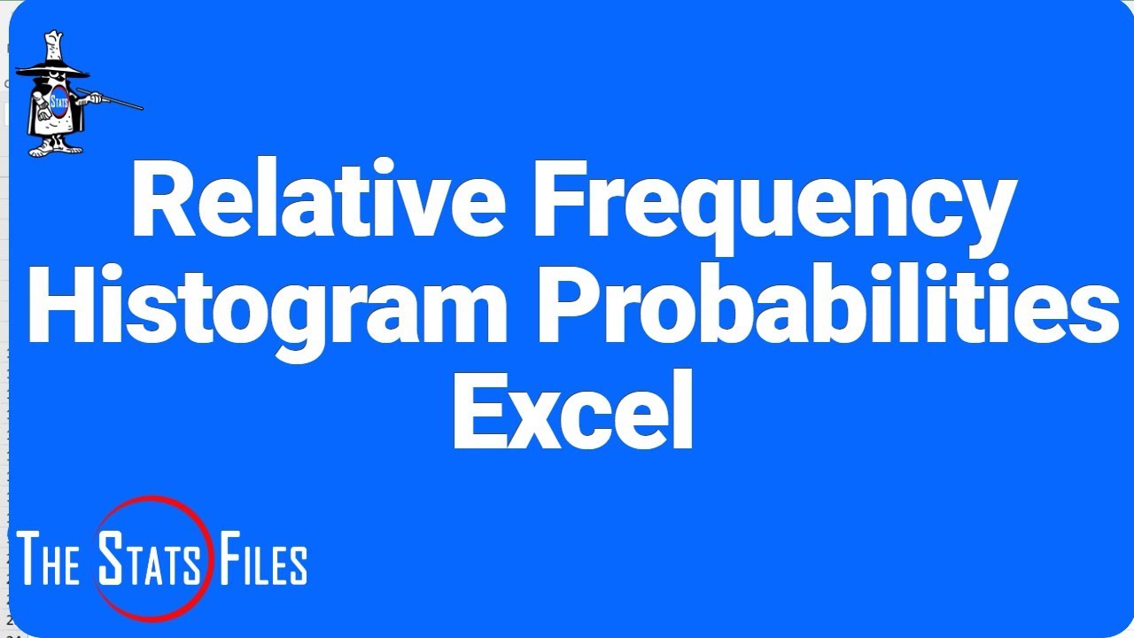 2.1.45 Part 2 Probability Inferences from Relative Frequency Histogram using Excel