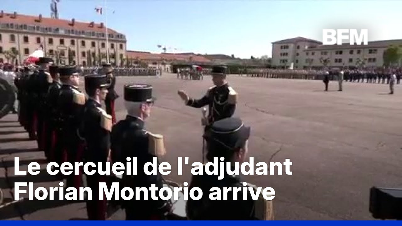 Hommage solennel à Anicet Girardin : le cercueil du sergent quitte la ...