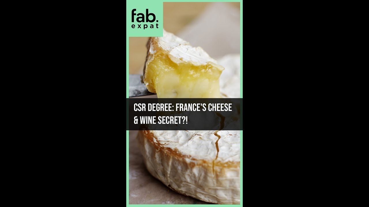CSR Degree: France's Cheese & Wine Secret?!