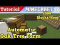 Oak Tree Farm Minecraft Map