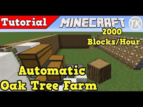 Oak Tree Farm Minecraft Map