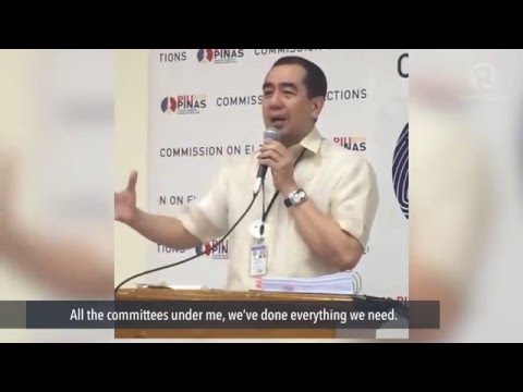 Mall voting ideal for Philippines, Comelec chairman says