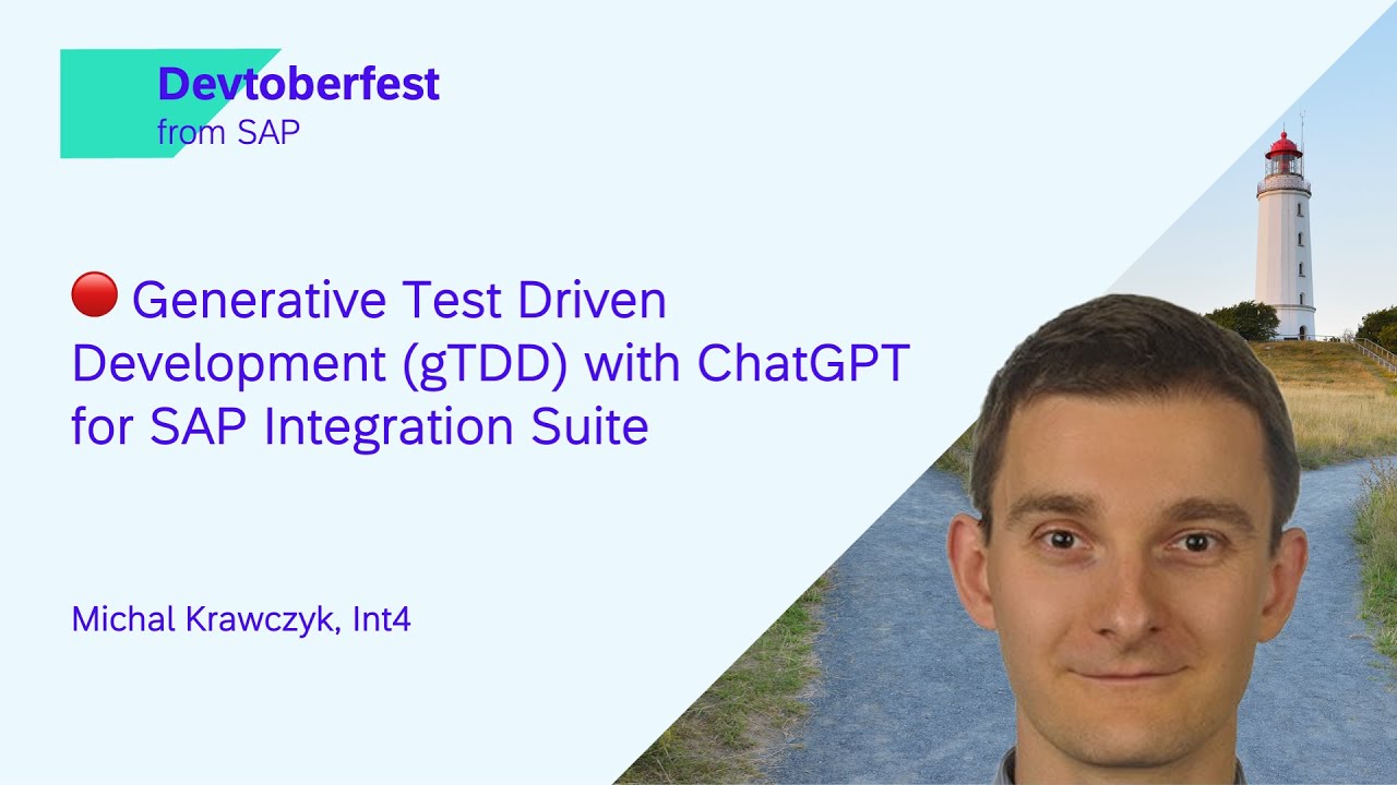 🔴 Generative Test Driven Development (gTDD) with ChatGPT for SAP Integration Suite