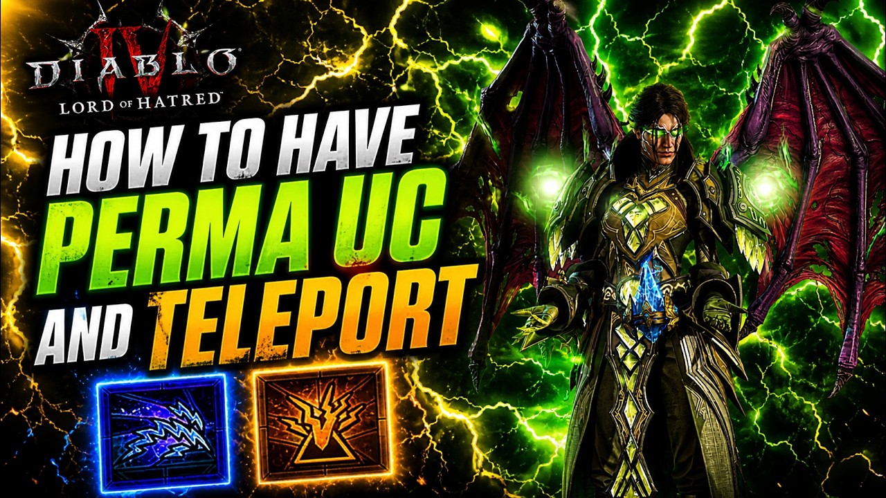 How to Get PERMA UC & TELEPORT (INSANE Mobility) – Diablo 4 Lord Of Hatred