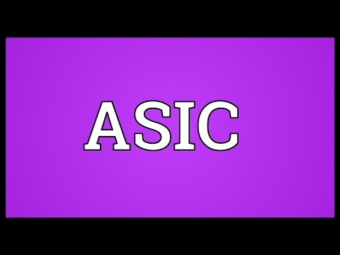 ASIC Meaning