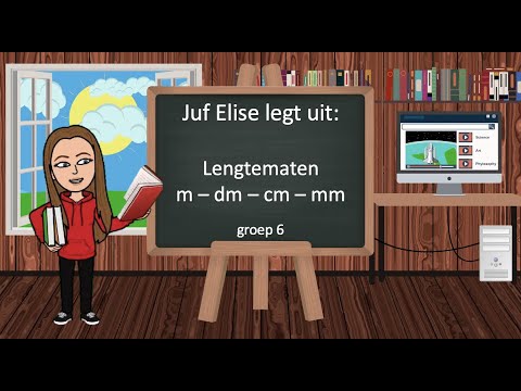 Rekenen - Lengtematen omrekenen - Juf Elise legt uit