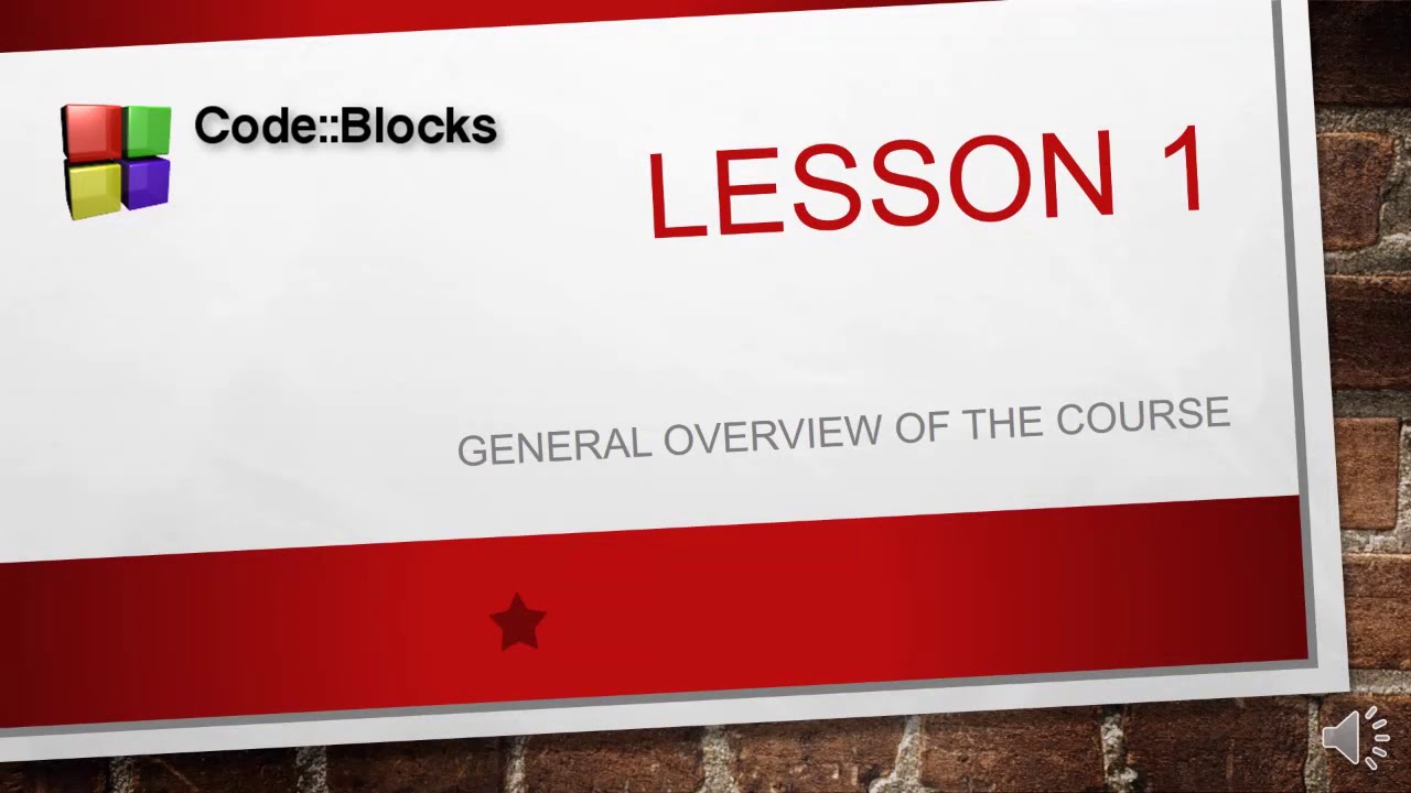 CodeBlocks Tutorial 1 - Welcome to CodeBlocks