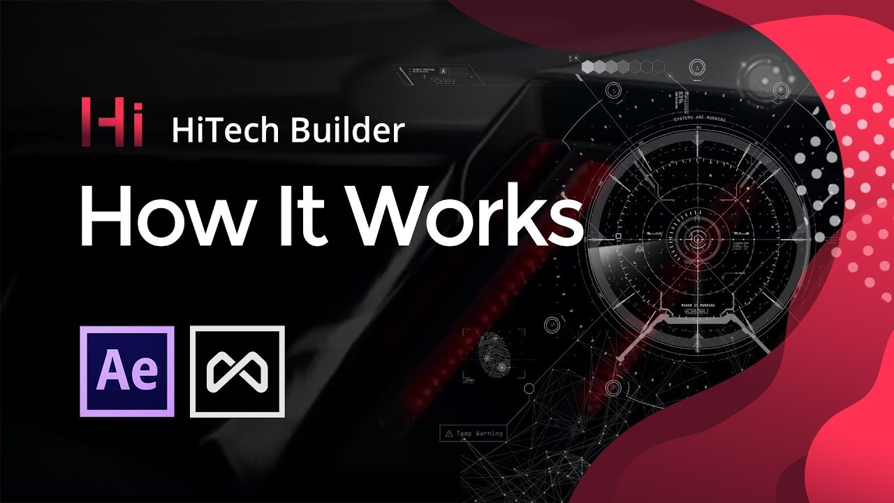 HiTech HUD Builder | Tutorial: How It Works | FREE After Effects HUD Elements Plugin