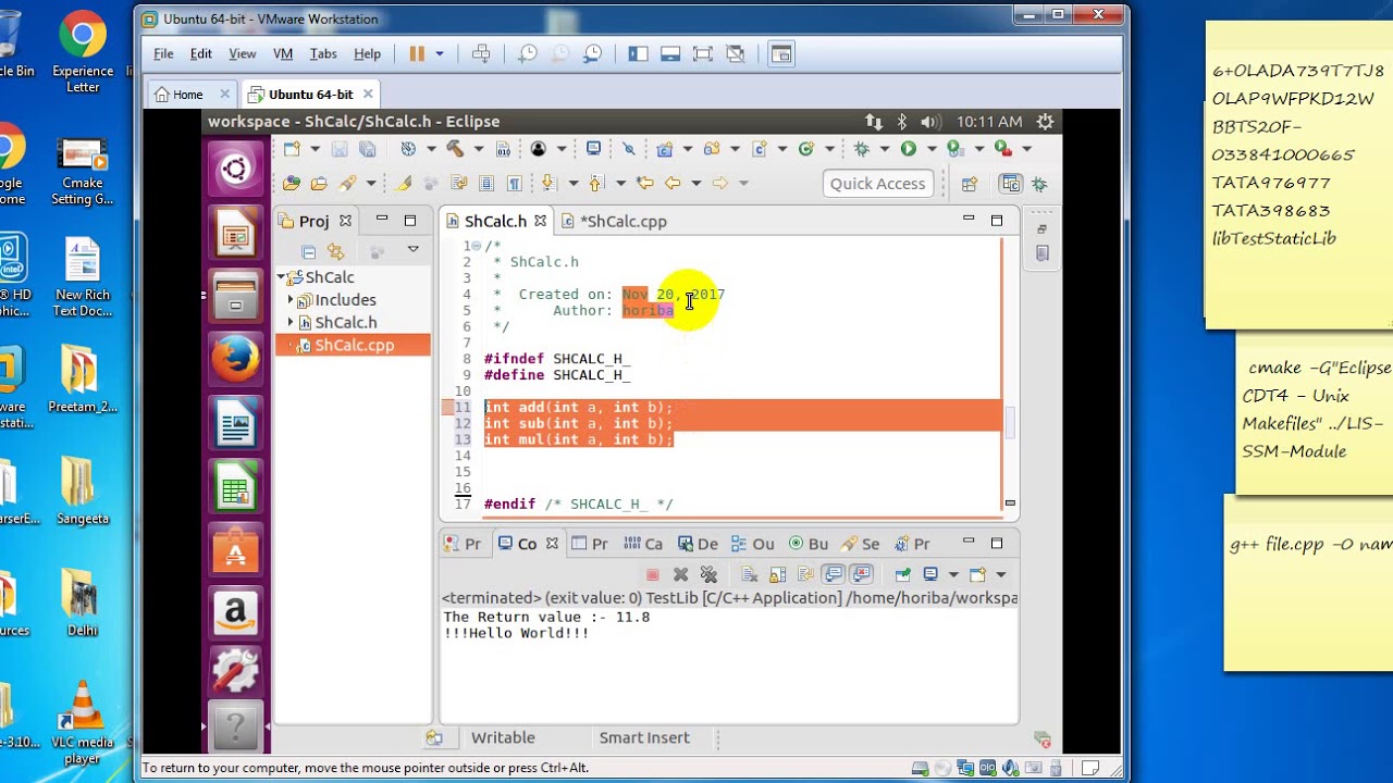 How to create Shared Library on Linux with eclipse