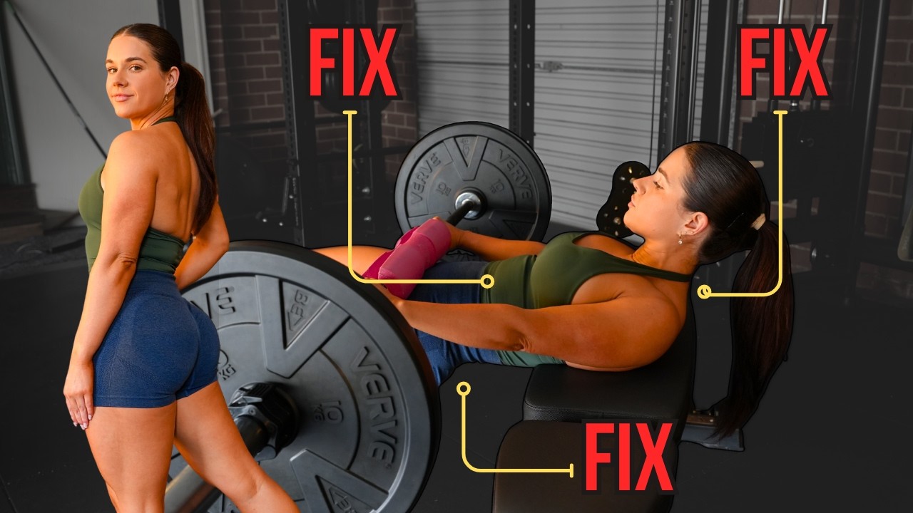 How to Hip Thrust So Your Glutes Actually Grow (Mistakes to Fix)