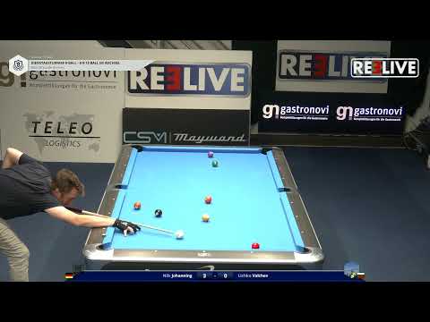 Nils Johanning vs Lichko Valchev DIENSTAGSTURNIER 9-BALL BF Bremen 15.10.2024