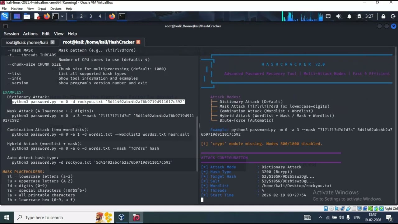 Advanced Python Hash Cracker Tool
