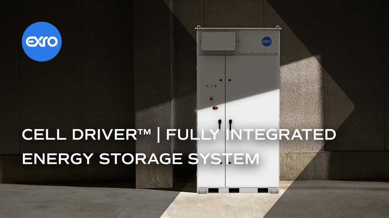Cell Driver™: Fully Integrated Energy Storage System | Exro Technologies