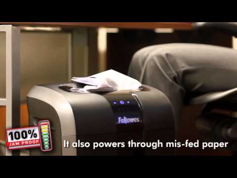 Fellowes® Powershred® 73Ci Cross-Cut Shredder Demo - UK