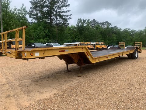 1975 40’ Single Axle Lowboy Trailer - JJ Merchant