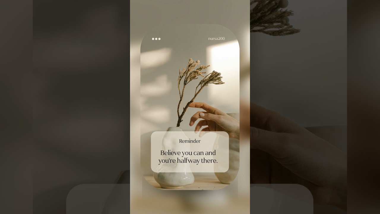 White Brown Simple Aesthetic Daily Reminder Quotes