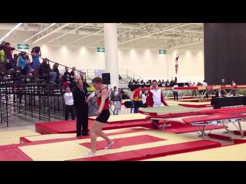 Denis Vachon Pan Ams DMT – Gymnastics Coaching.com