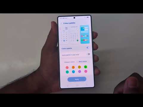 How to Change Color Palette in Samsung Galaxy S25 Ultra/S25 Plus/S25 Edge/S25