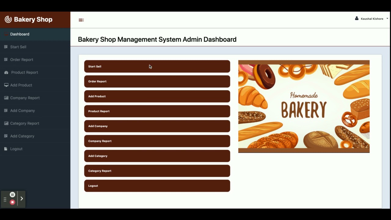Bakery Shop Management System | Spring Boot Angular Project Tutorial | Spring Boot CRUD Project
