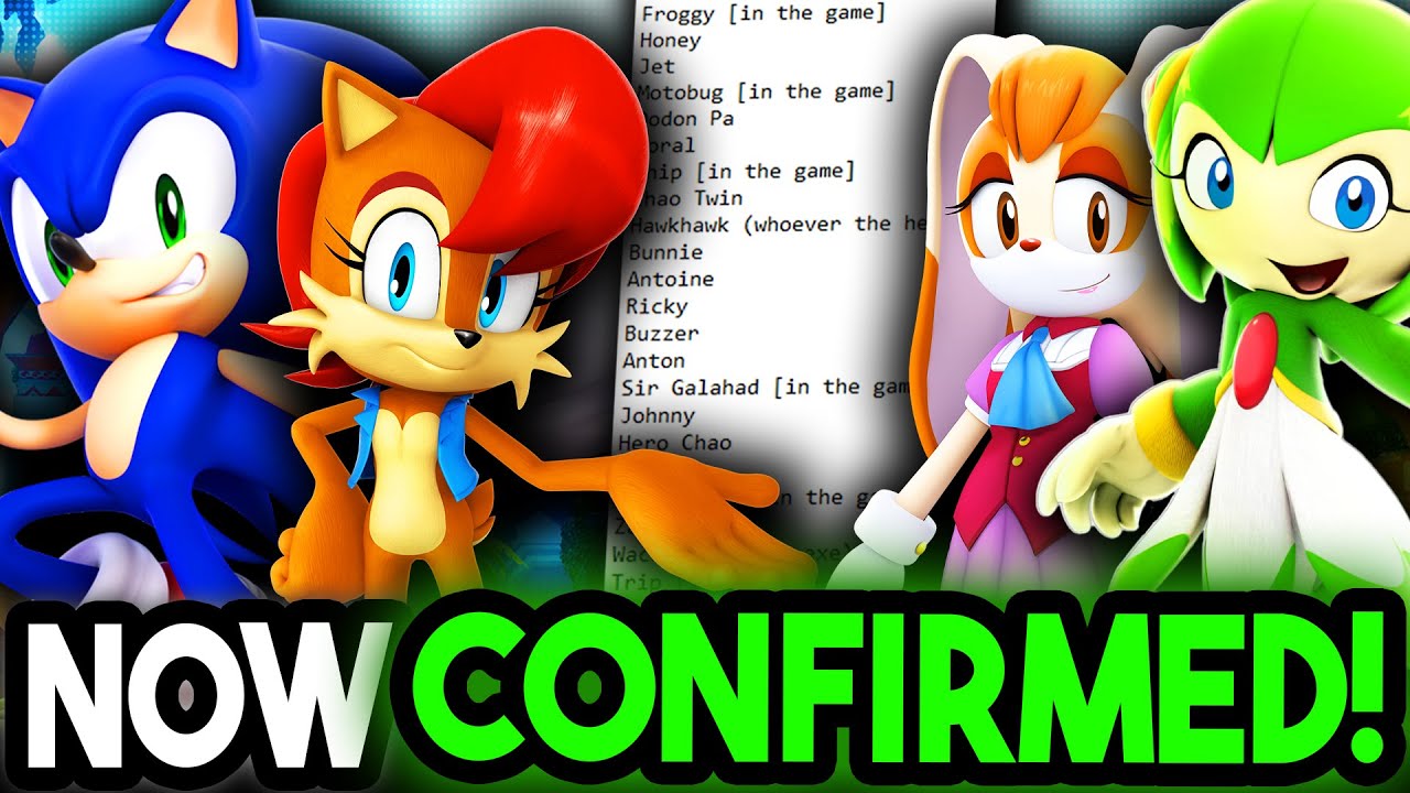 These Forgotten Sonic Characters Are Coming Back...