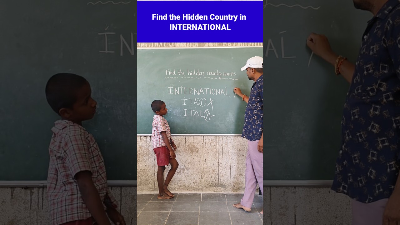 Find the Hidden Country in INTERNATIONAL / Innovative ideas