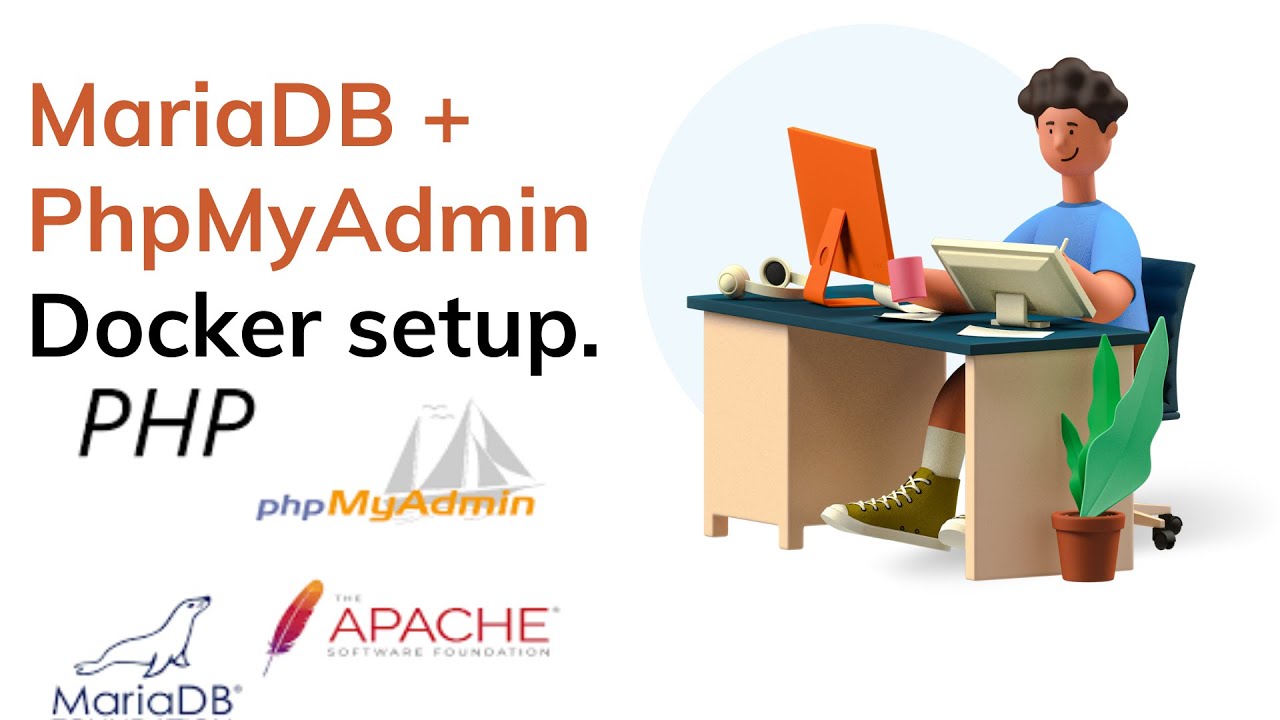 MariaDB with phpmyadmin local machine development setup using docker