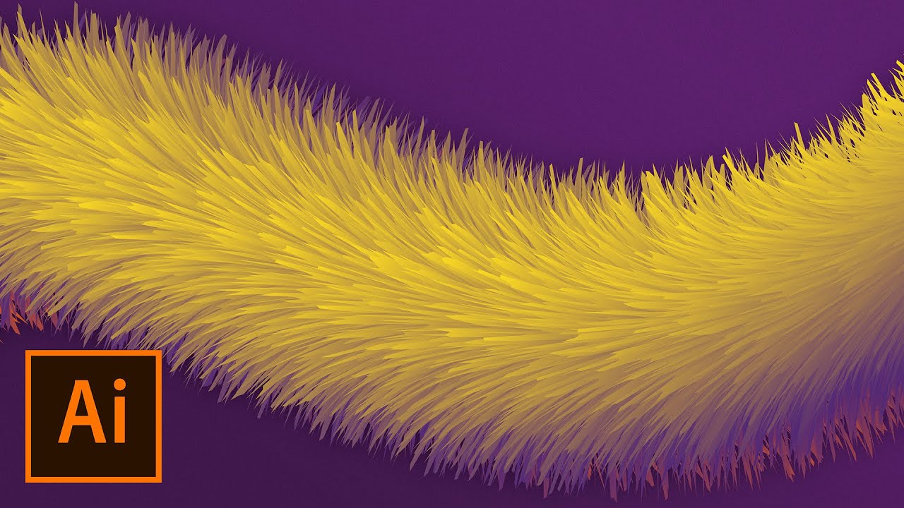 Efecto Pelo 3D (Fur Effect) | Tutorial Adobe Illustrator