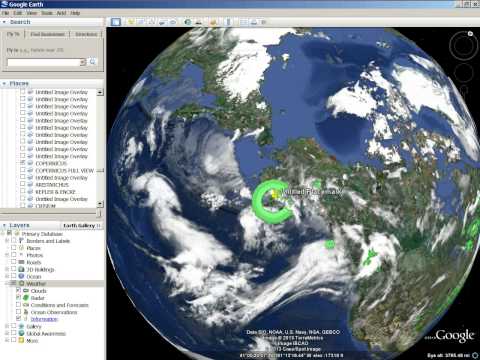 Copernicus Crater Over The Gold Country Northern California + HAARP Ring