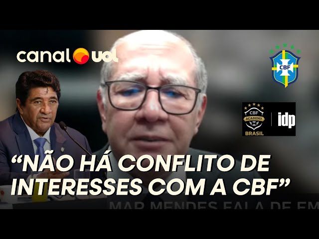 Gilmar diz que não há conflito de interesse e admite relação IDP-CBF