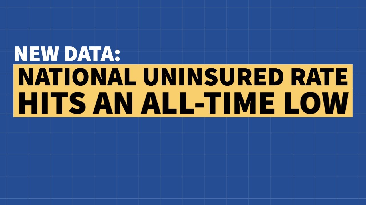 National Uninsured Rate Reaches All Time Low