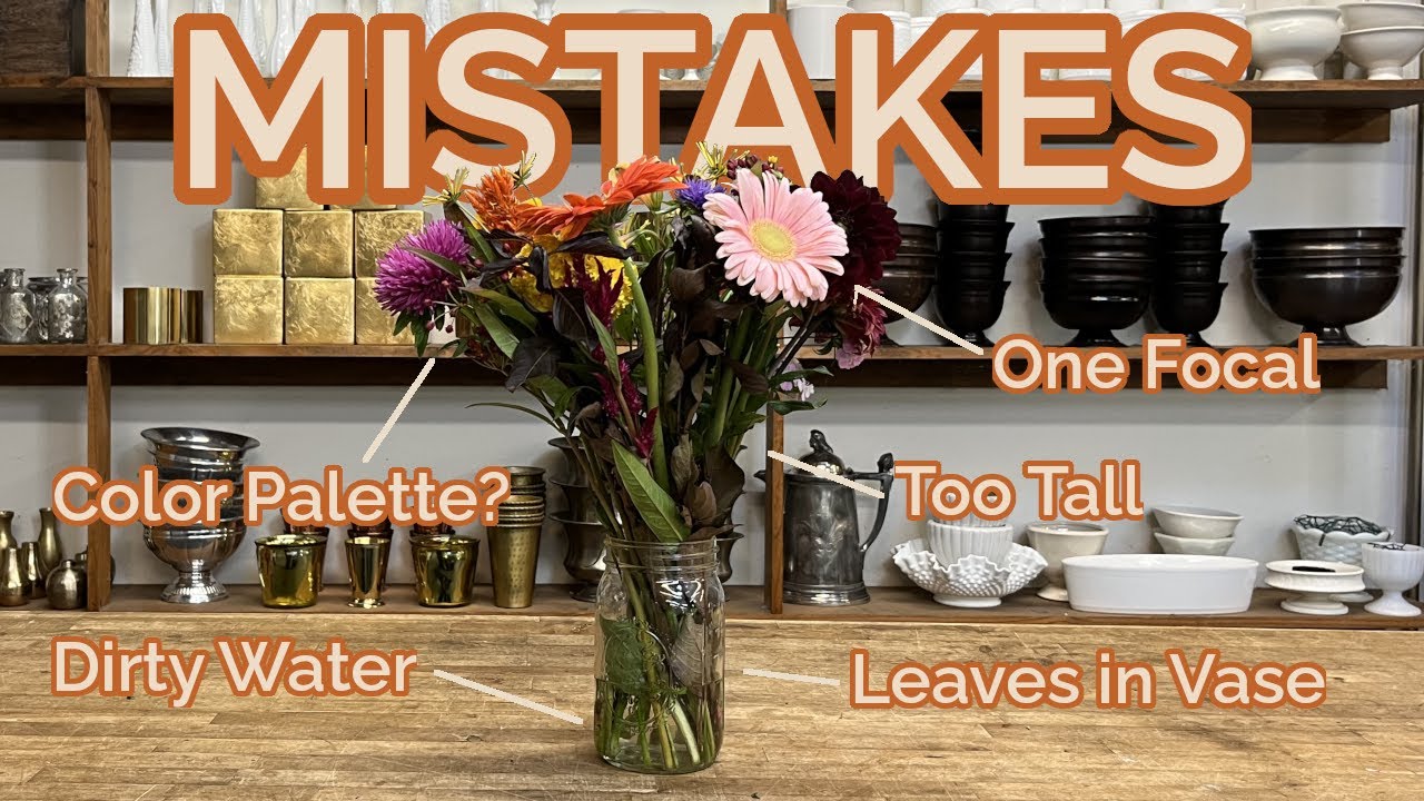 Jangan Pernah Lakukan Ini! Kesalahan yang Merusak Rangkaian Bunga