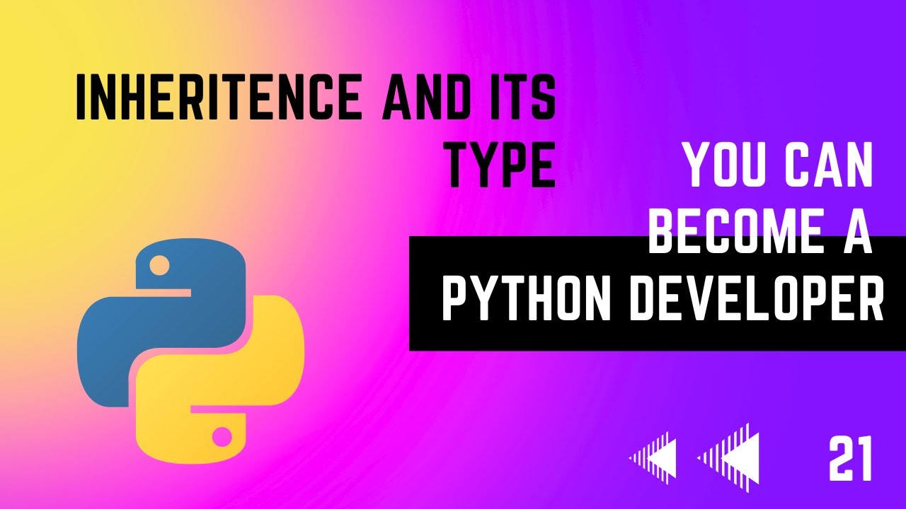 #21 Inheritance and its type | Python Tutorial Series | In Tamil | EMC Academy
