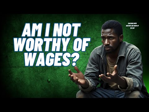 What Does the Bible Say About Getting Paid? 💰 | Biblical Wisdom on Work & Wages #zaccheusgospel