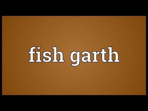 Fish garth Meaning